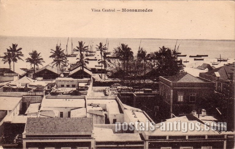 Vista central de Moçâmedes. Angola