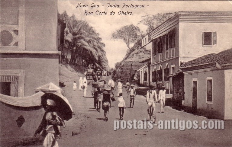 Rua Corte de Oiteiro - Nova Goa - India Portuguesa