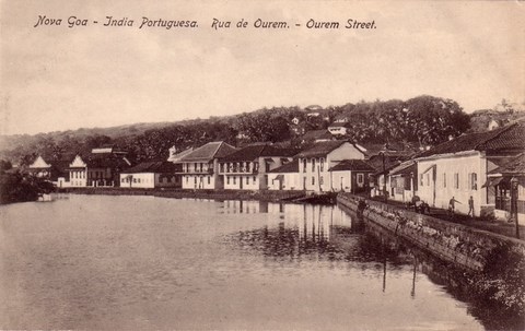 Rua de Ourem - Nova Goa - India Portuguesa